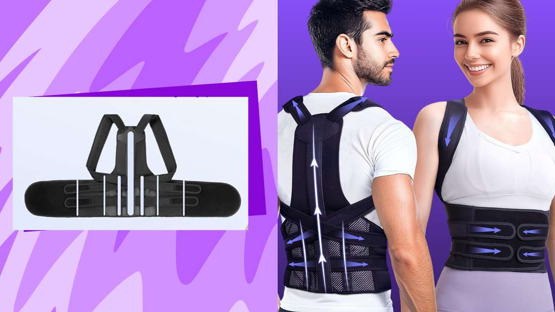 This On-Sale Posture Corrector Could Be The Answer To Back Pain ...
