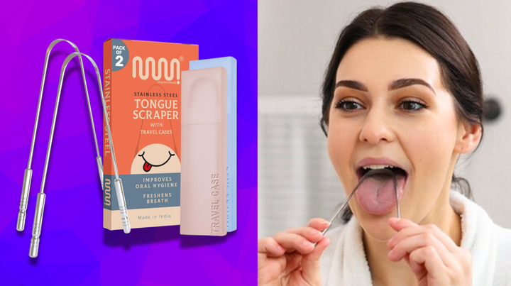 A Pair Of MasterMedi's Stainless Steel Tongue Scrapers Are Under $10 ...