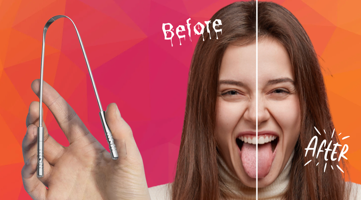 A Pair Of MasterMedi's Stainless Steel Tongue Scrapers Are Under $10 ...