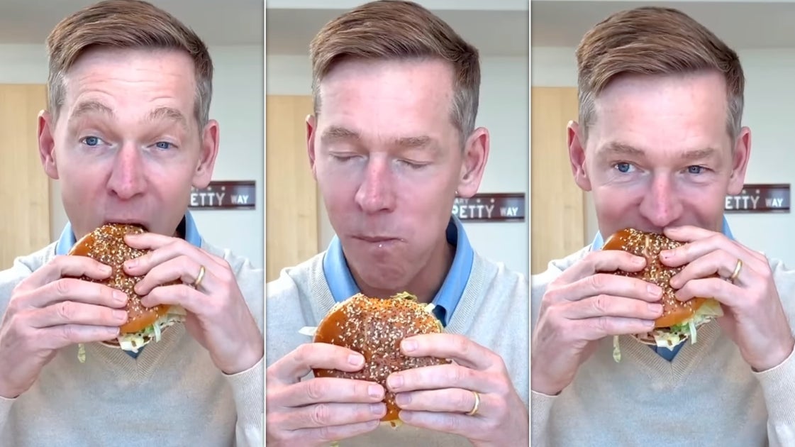 McDonald’s CEO’s Dainty Burger Bite Leaves Internet Baffled | HuffPost ...