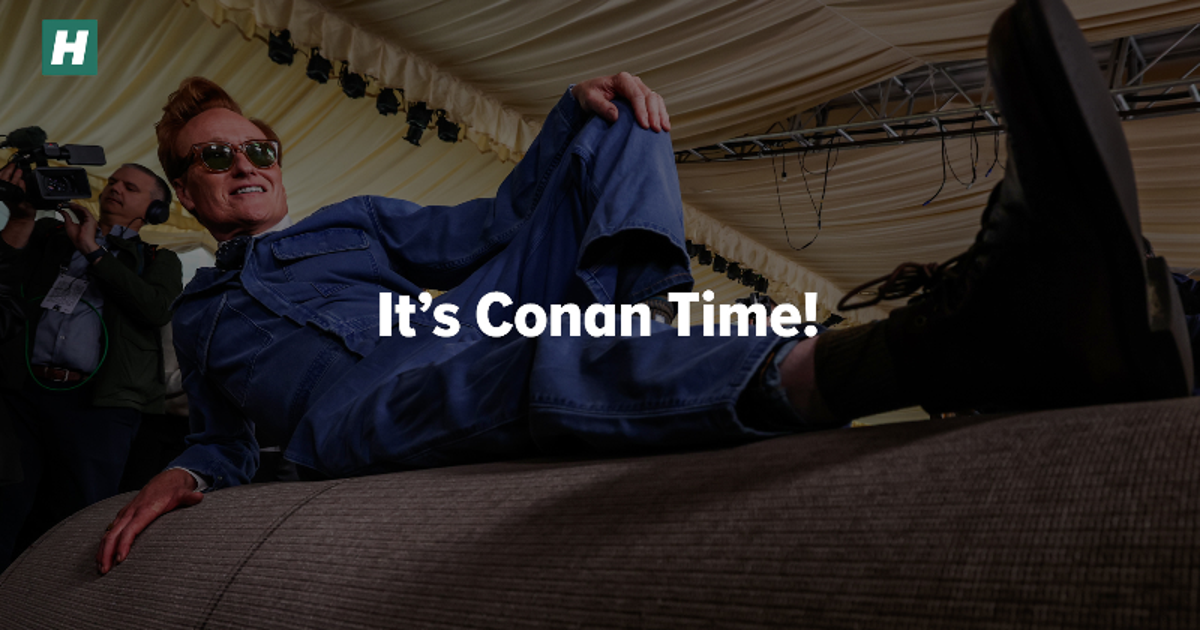 It’s Conan Time! | HuffPost Videos