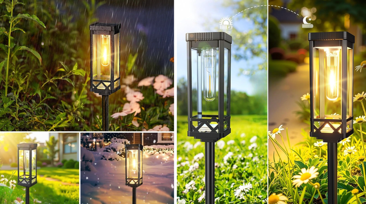 8-Pack Of Solar Lights Make Outdoors Safer And Brighter | HuffPost Life