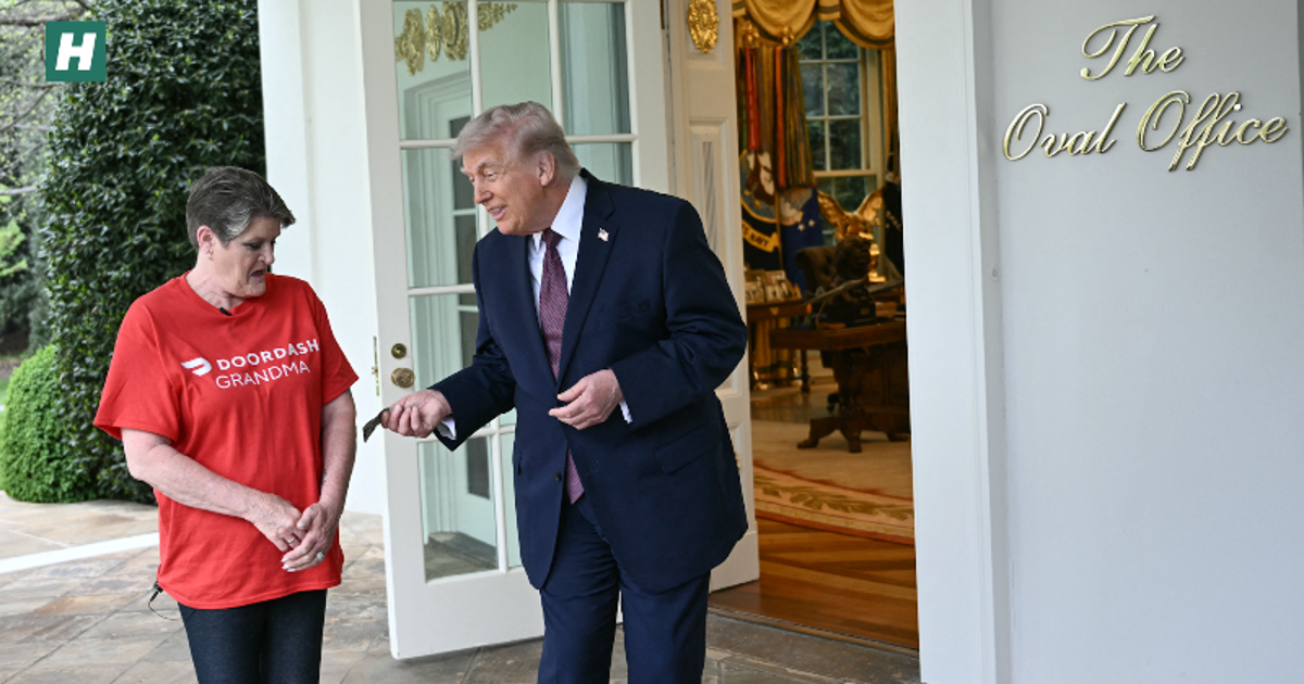 The Irony Of Trump’s DoorDash Stunt | HuffPost Videos