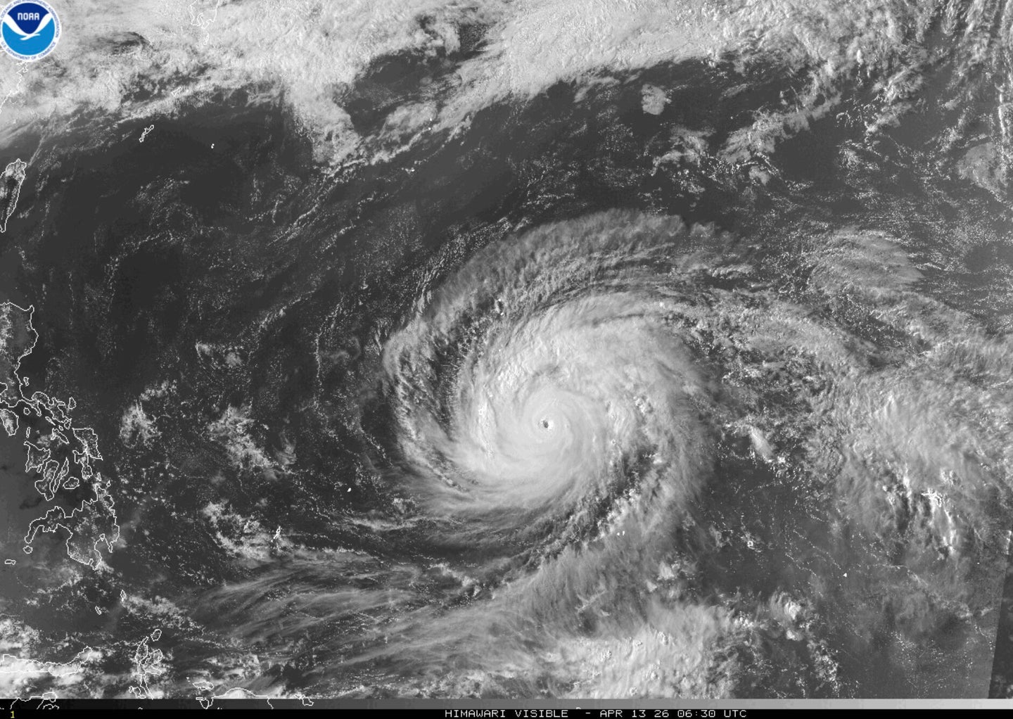 Super Typhoon Sinlaku Pounds Remote U.S. Islands In The Pacific Ocean ...