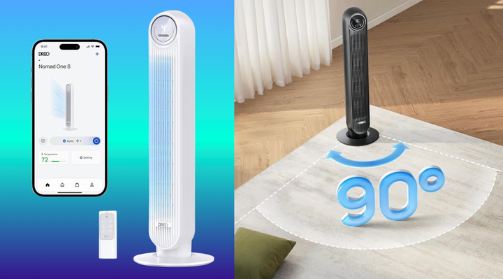 Dreo Smart Tower Fan With Wi-Fi Is Under $70 | HuffPost Life