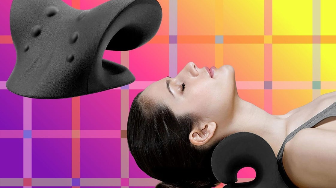 This $20 Neck Stretcher Relieved My Painful Tech Neck | HuffPost Life