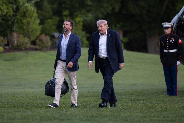 Trump Claims He's Missing Son Donald Jr.'s Wedding Because Of The Iran ...