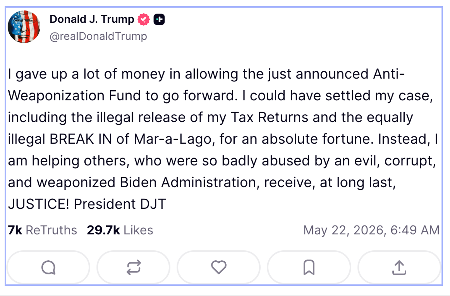 Trump Ridiculed For Framing Slush Fund Demand As Selfless | HuffPost ...