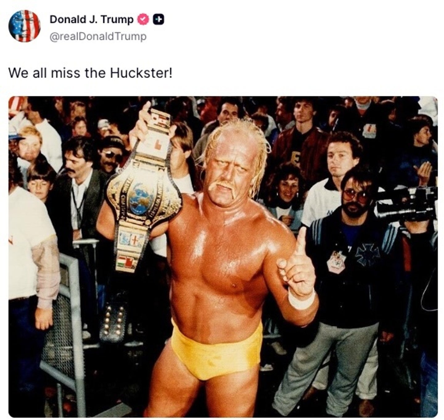 Trump Posts Tribute To Late Friend ― But With 1 Incredibly Awkward ...