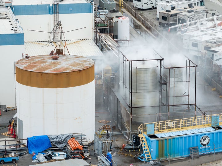 Risk Of A Catastrophic Explosion Has Been Eliminated At Chemical Tank ...
