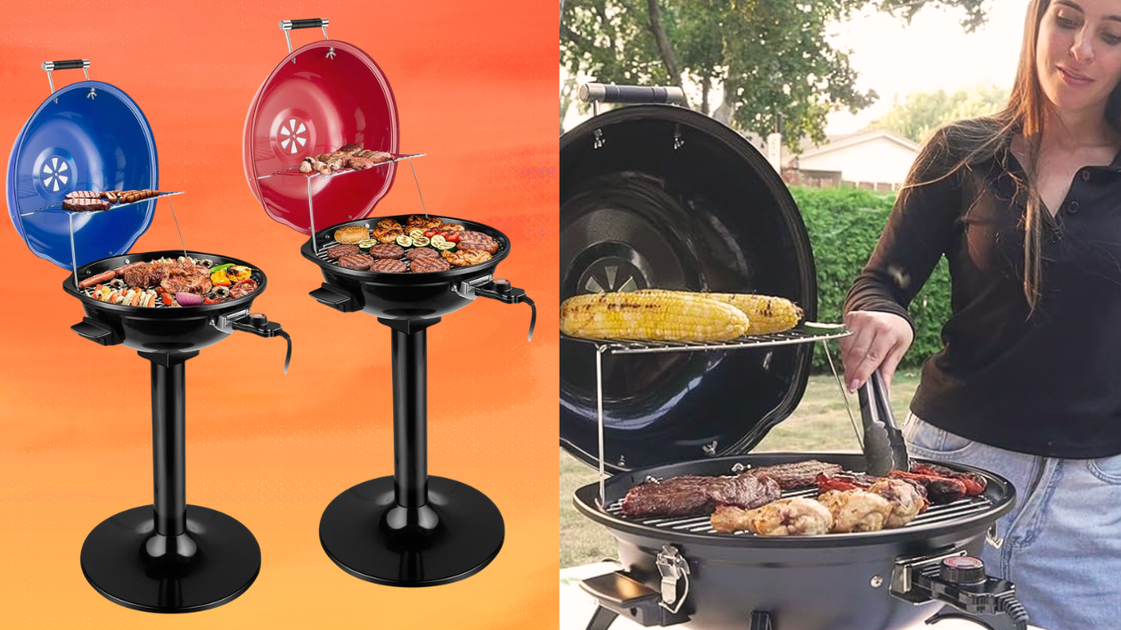 This 20% Off Electric Grill Is ‘Perfect For Our Little Family Of Two ...