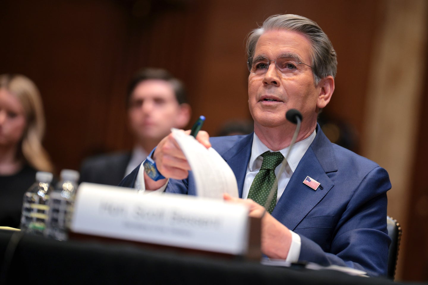 Scott Bessent’s Meeting Notes Spark Secondhand Embarrassment | HuffPost ...