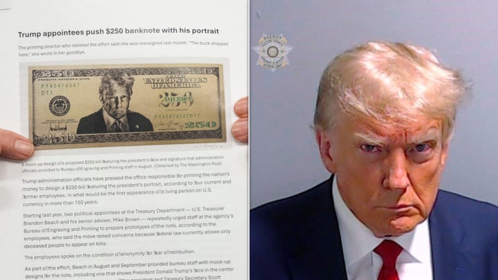 Trump Keeps Putting His Presidential Portrait On Things. Experts Say It ...