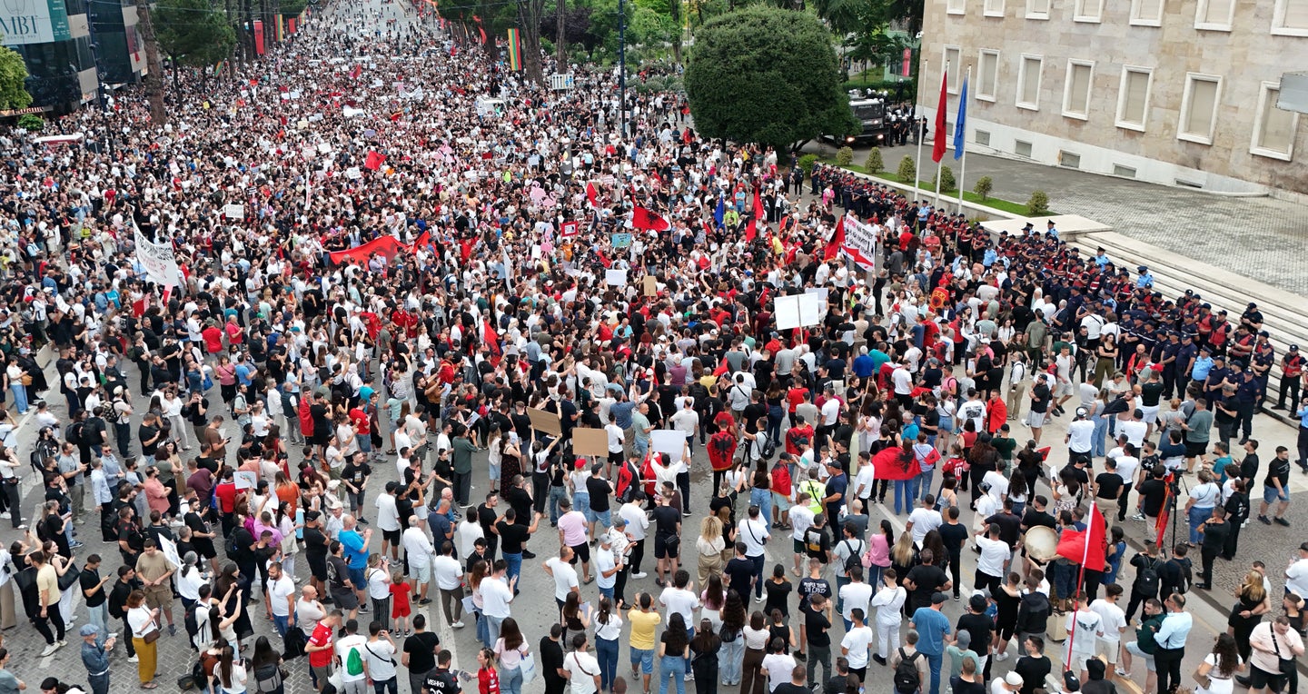 Thousands Of Albanians Protest Jared Kushner-Linked Luxury Resort On ...