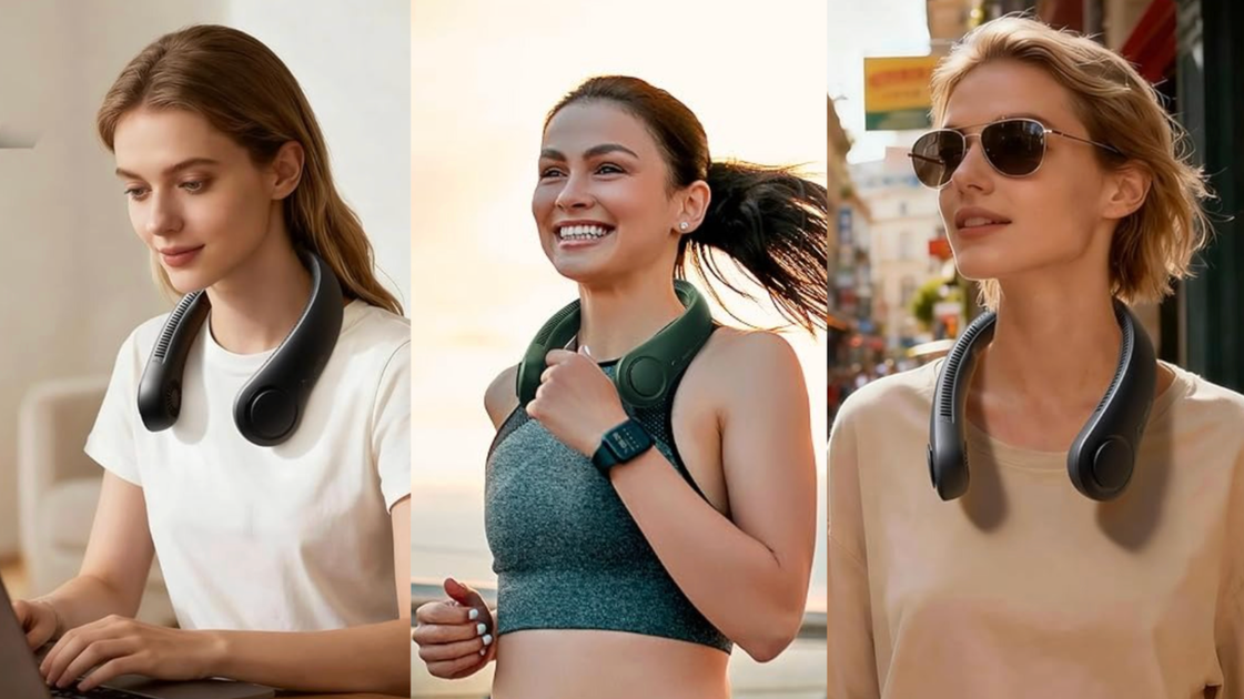 This Highly-Reviewed Portable Neck Fan Is 20% Off | HuffPost Life