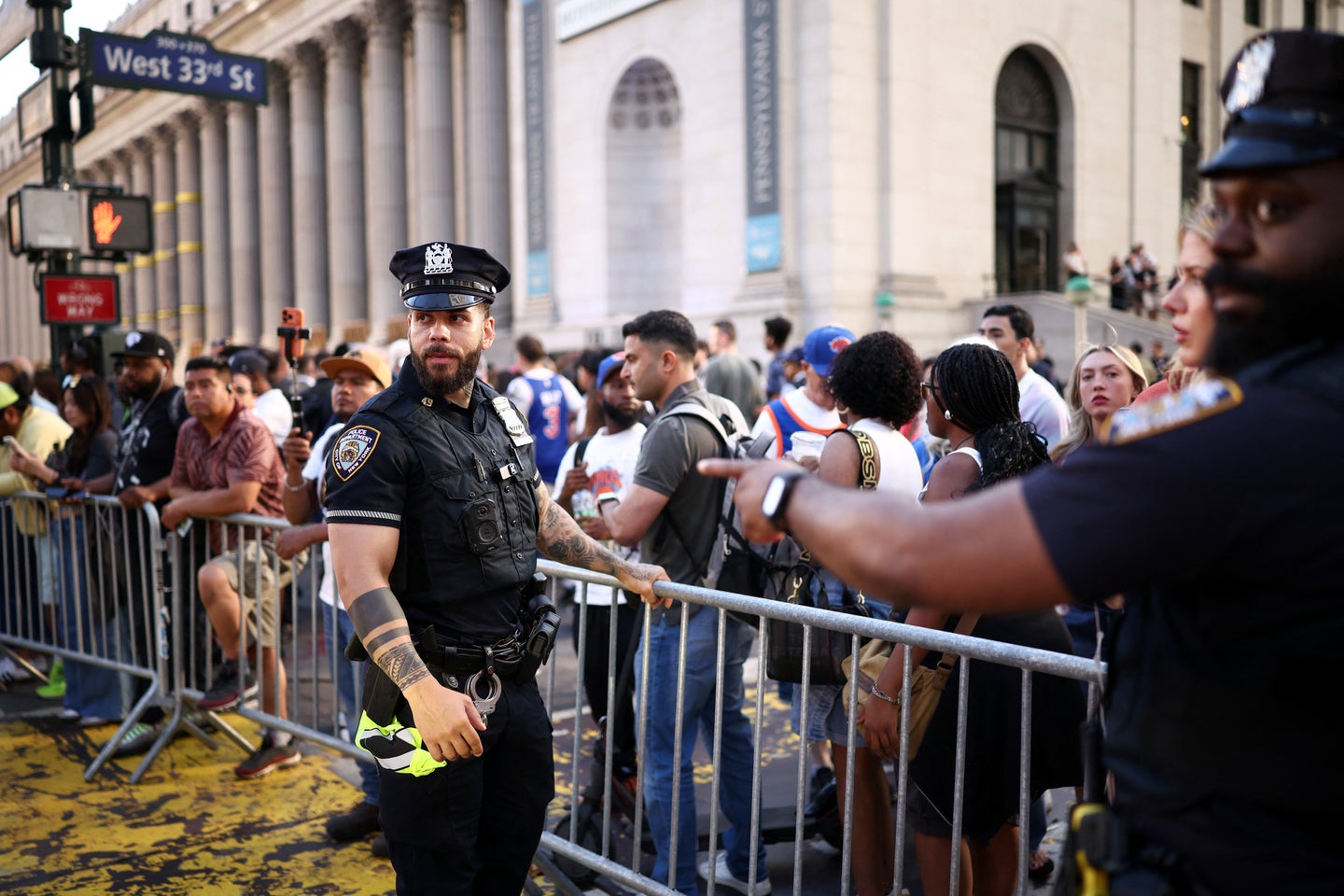 NYC Imposes Stringent Security As Trump Becomes 1st Sitting U.S ...