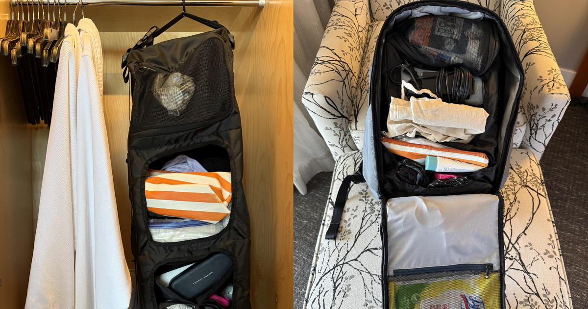 I Found A Carry-On Backpack That Replaces Packing Cubes | HuffPost Life