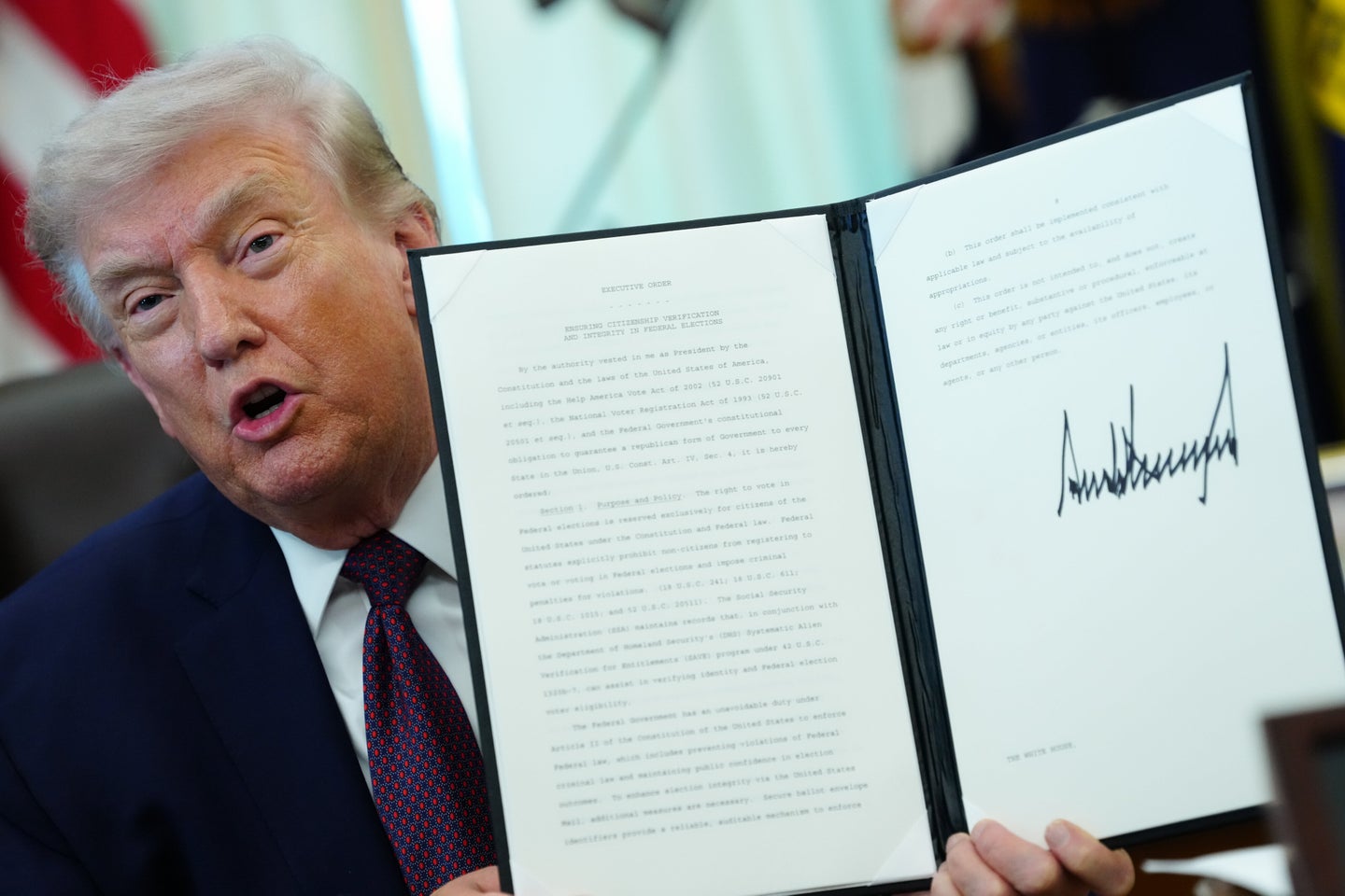 Judge Blocks Trump's Mail-In Voting Executive Order | HuffPost Latest News