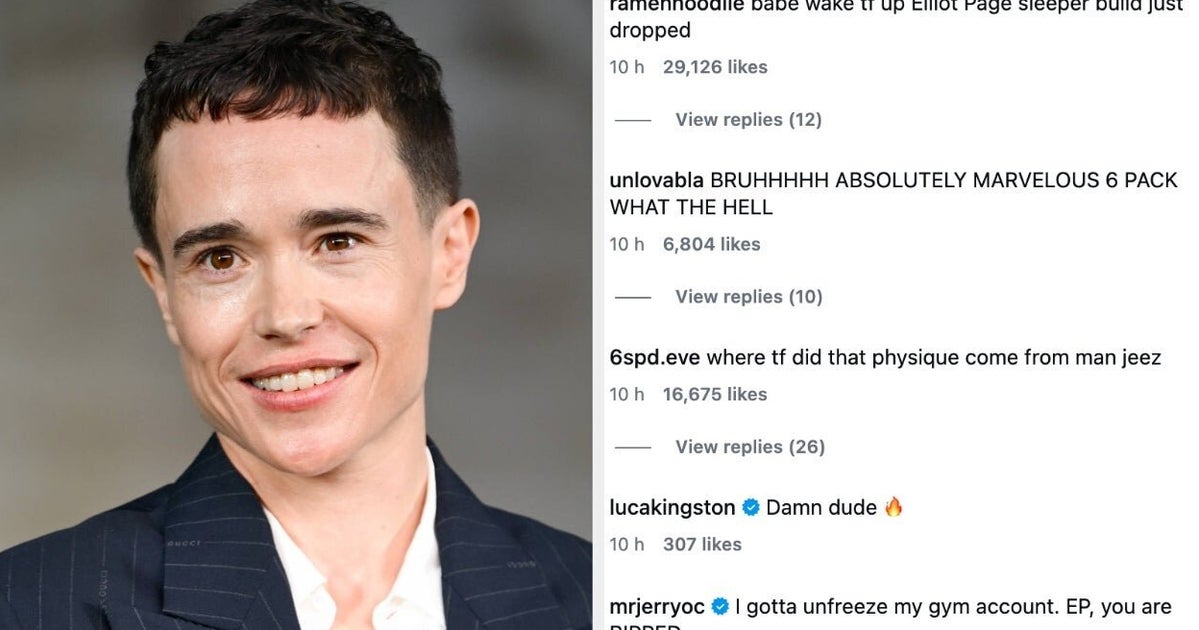 Elliot Page Breaks The Internet With Shirtless Photo | HuffPost ...