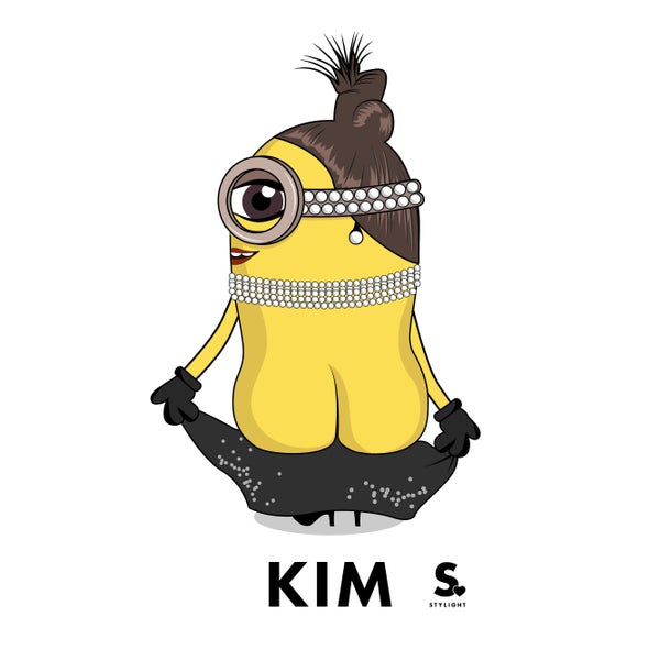 Cartoon Series Turns Kim K. And Other Style Icons Into Adorable Minions ...