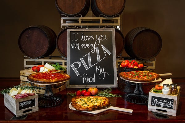 Pizza Station At Wedding