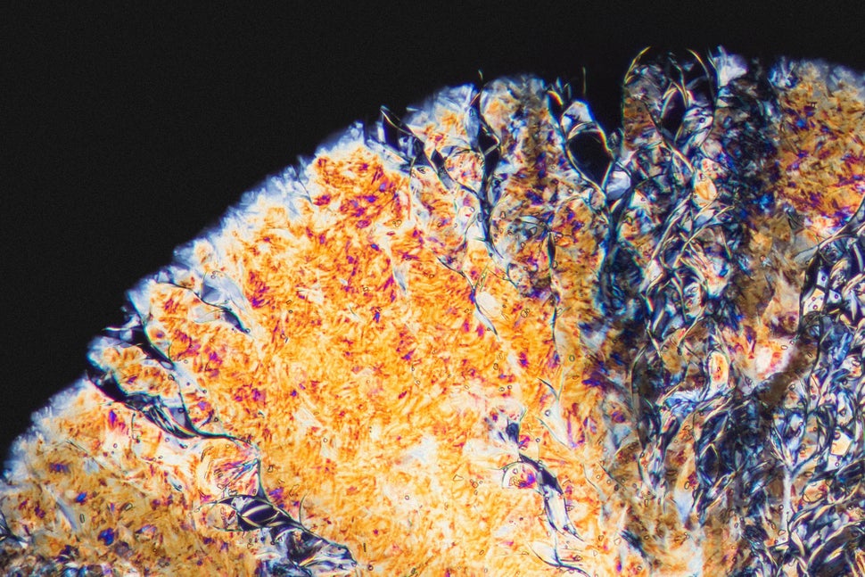 Photos of Drugs Under The Microscope Are Wildly Colored And Starkly ...